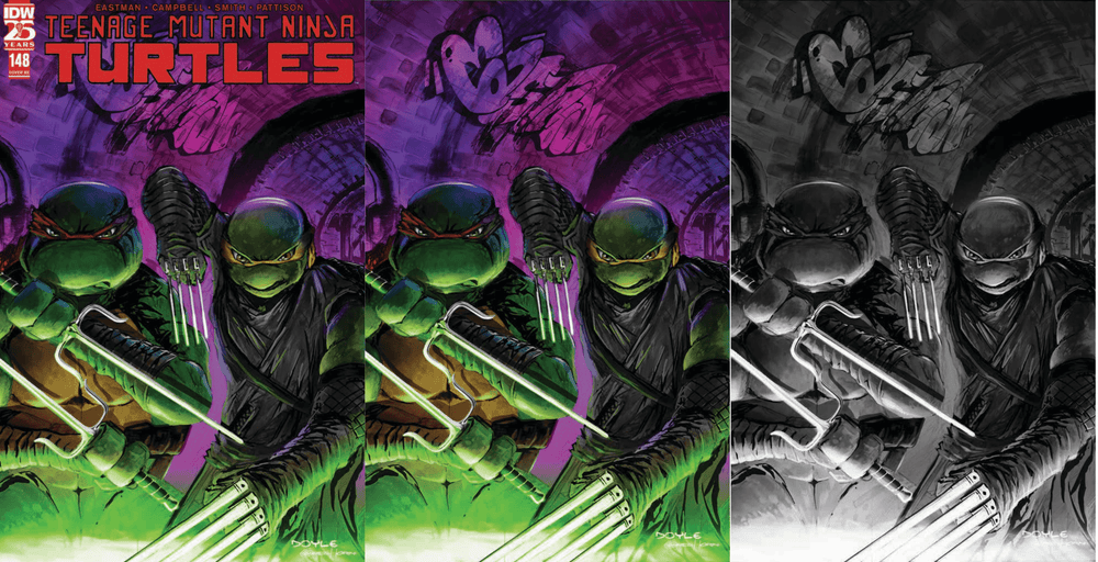 Teenage Mutant Ninja Turtles #148 - Lightning Comix Exclusive - Trio Bundle