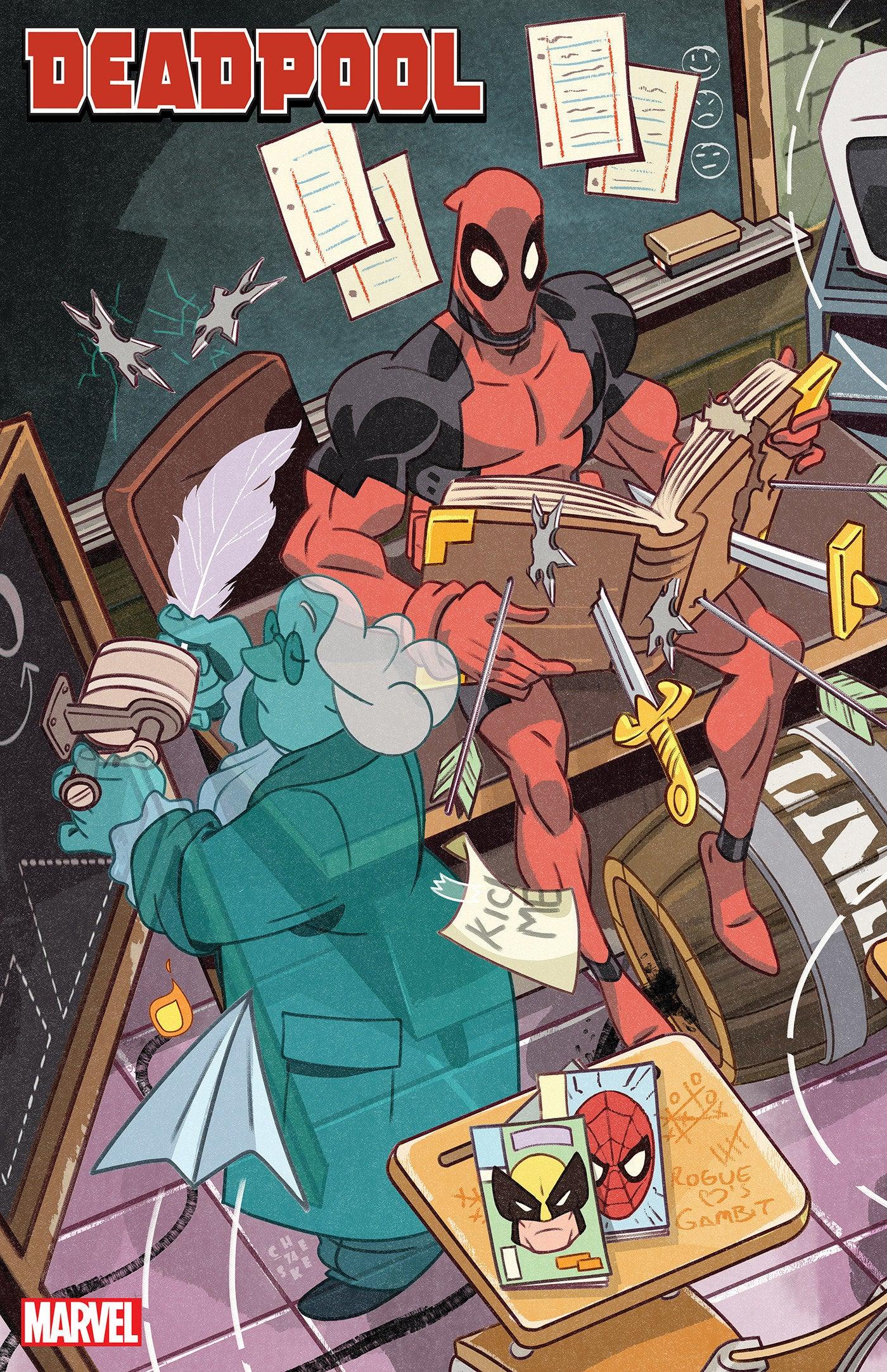 DEADPOOL #1 SEAN GALLOWAY SATURDAY MORNING CONNECTING VARIANT (4/3/2024)
