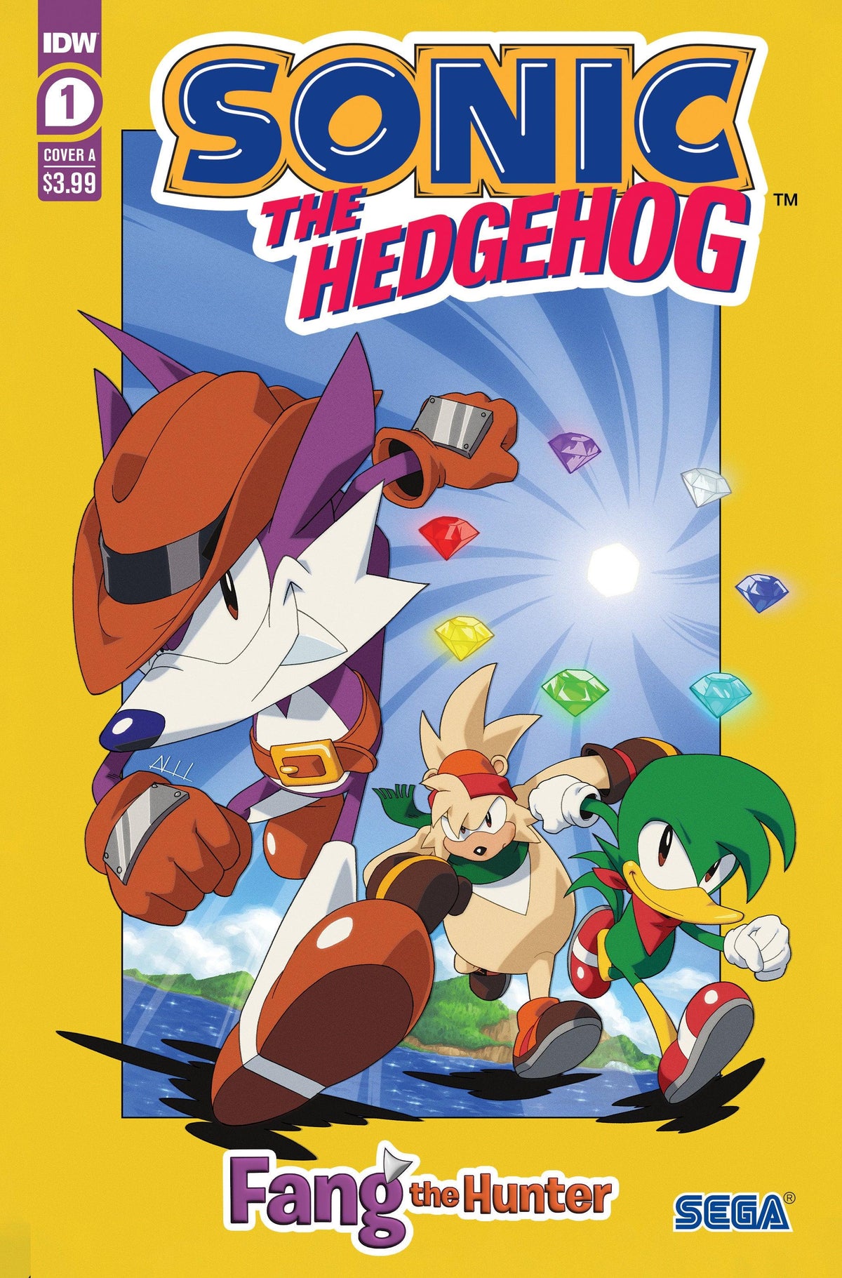 Sonic the Hedgehog: Fang the Hunter #1 Cover A (Hammerstrom) (1/17/2024)