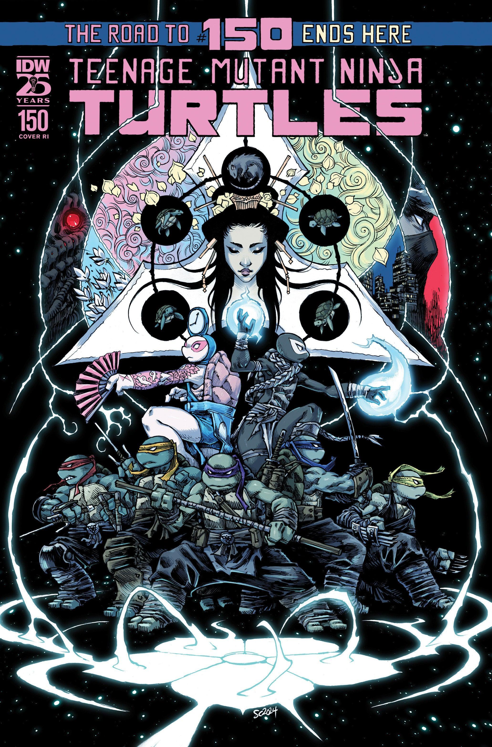 Teenage Mutant Ninja Turtles #150 Variant RI (25) (Campbell) (4/17/2024)
